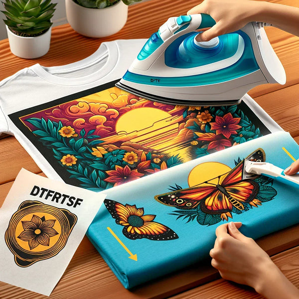 DTF Transfers with Iron – Easy DIY Heat Transfer