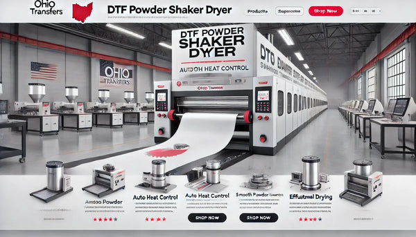 DTF Powder Shaker Dryer –Efficient Fast Curing High-Quality DTF Prints