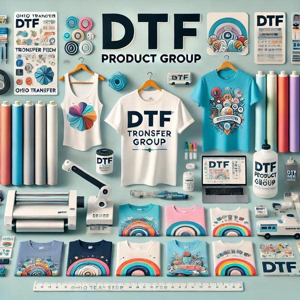 DTF Product Group – Complete Supplies for High-Quality DTF Printing.!!