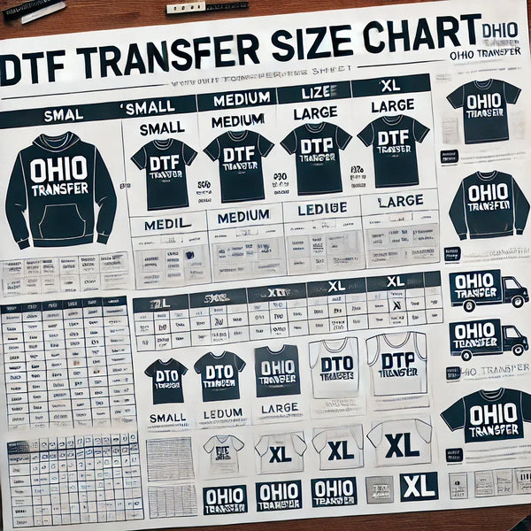 DTF Transfer Size Chart – Find the Perfect Print Size