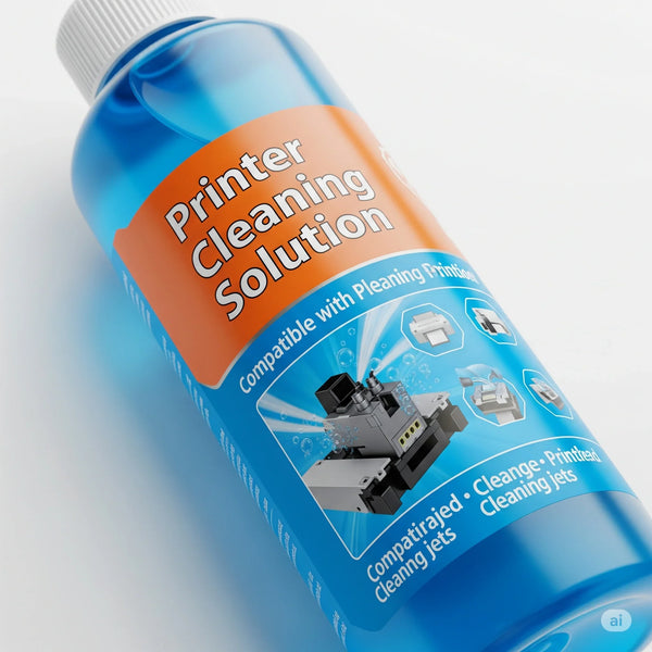 Premium Printer Cleaning Solution for Inkjet Use