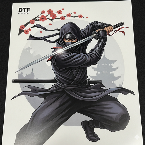 Ninja DTF Transfer | High-Quality Custom Prints