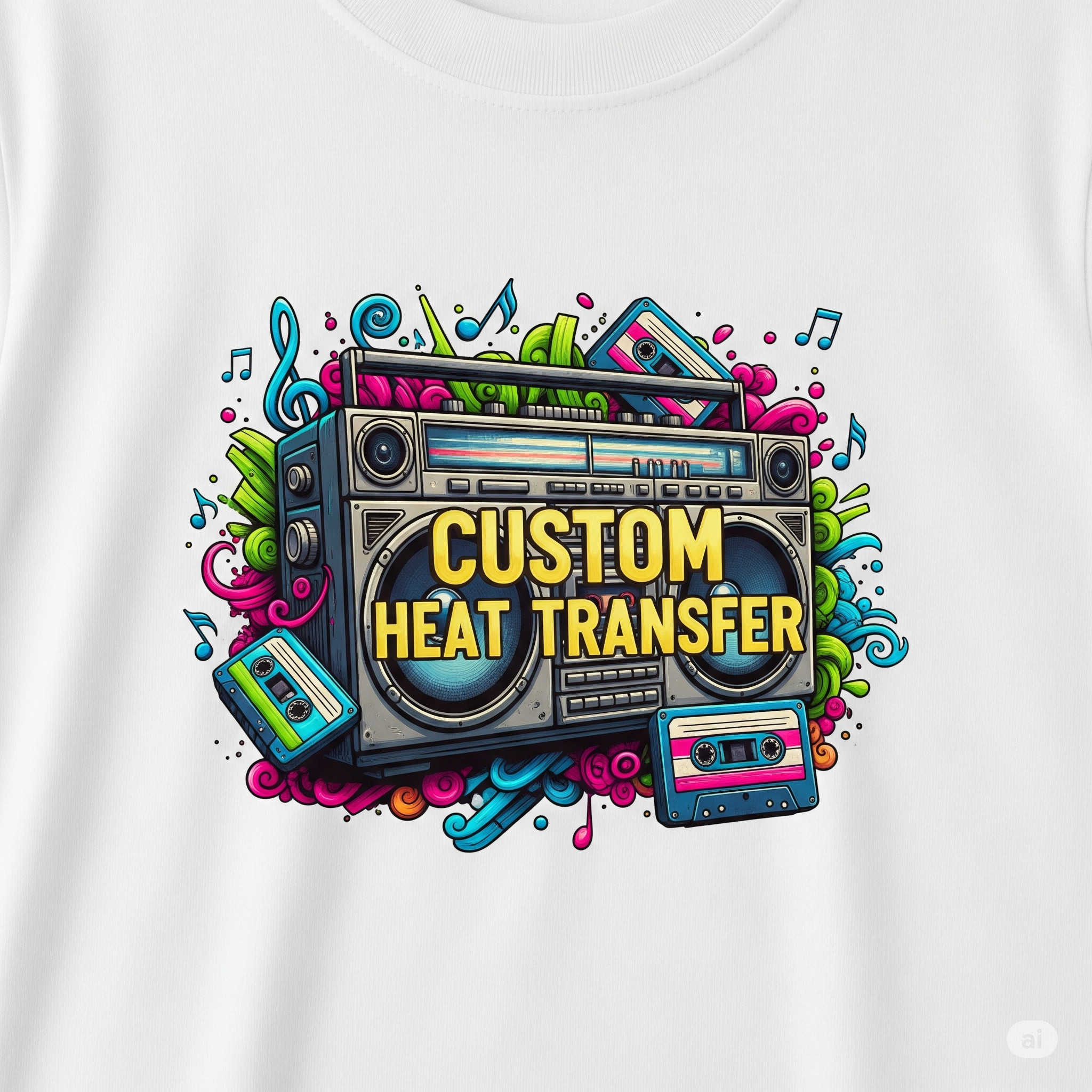 Custom Heat Transfer Printing for Apparel