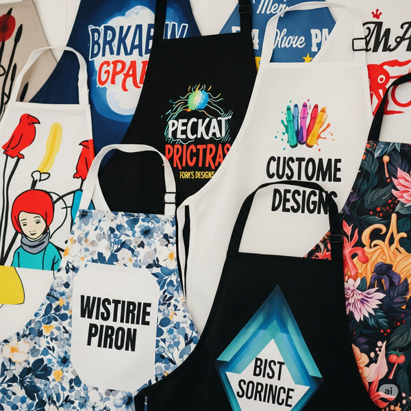 Custom Printing Aprons | Personalized Gifts & Work